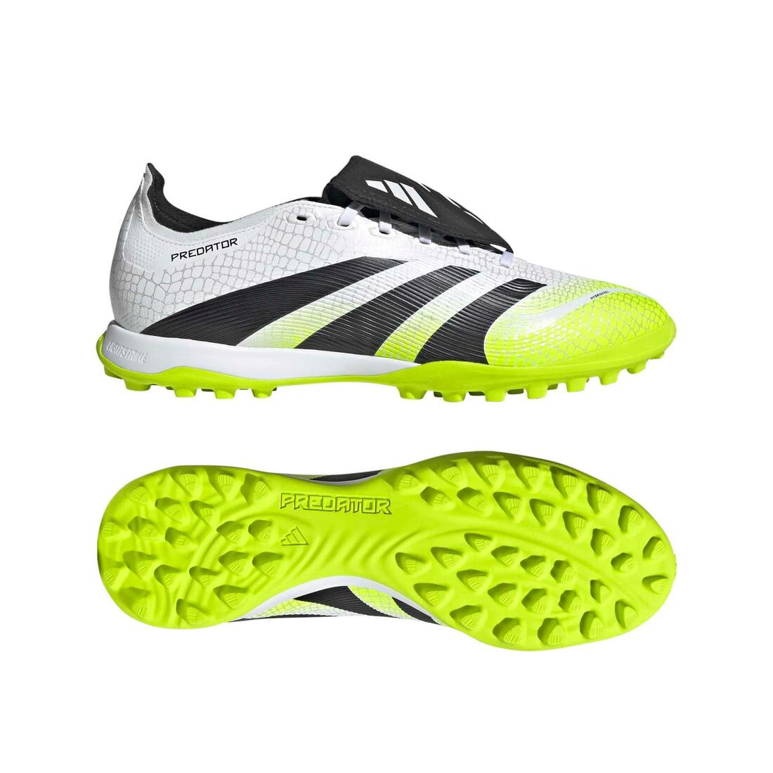 ADIDAS men & women Predator League Fold-Over Tongue Turf Boots - WHITE